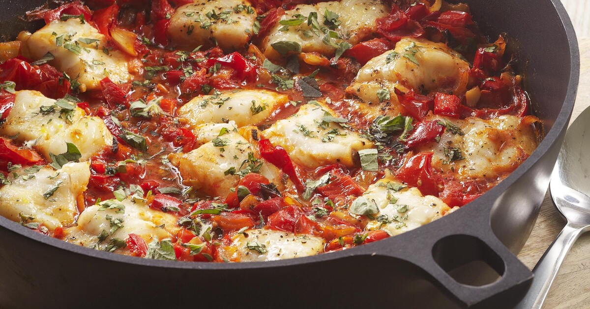 Zarzuela met heek | Visrecepten.nl